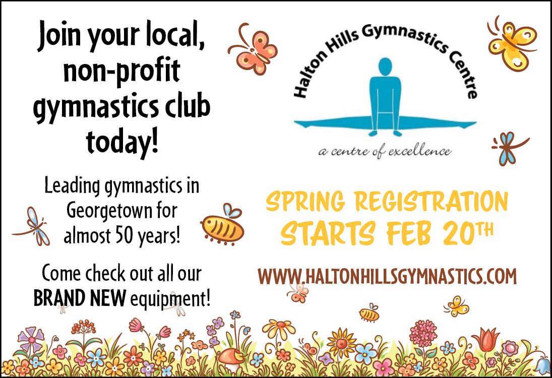 Spring Registration begins Feb 20th